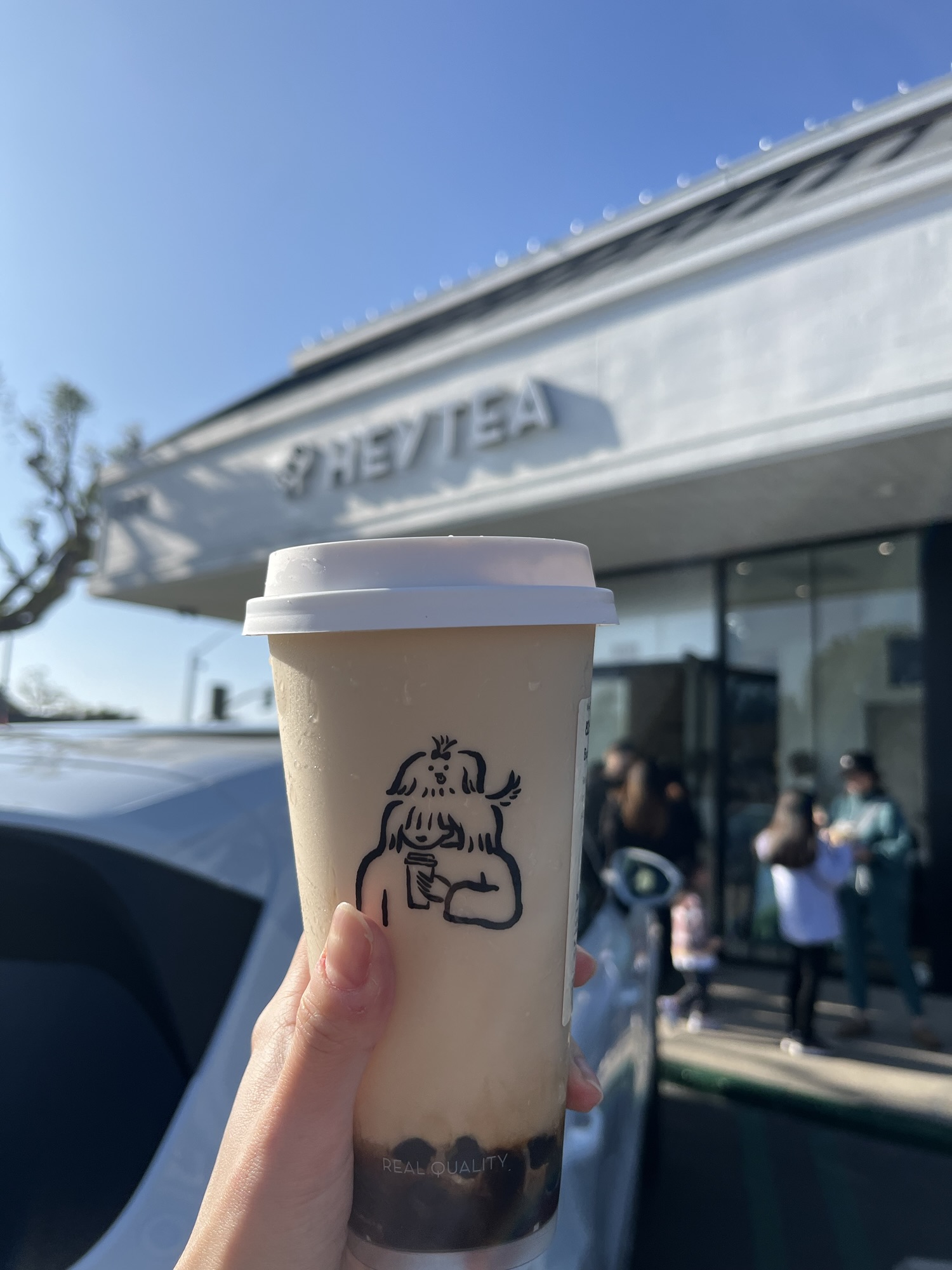 Bobo Milk Tea - HeyTea - Boba Excursions